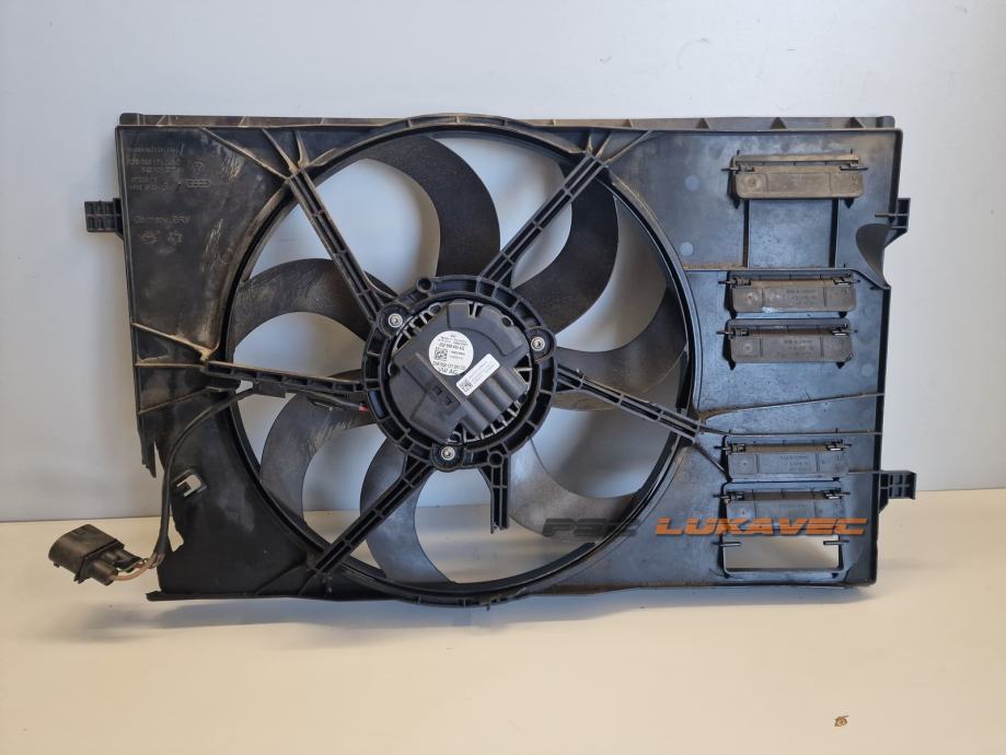 ŠKODA SUPERB 3 VENTILATOR HLADNJAKA MOTORA 5Q0121203CD 5Q0959455AQ