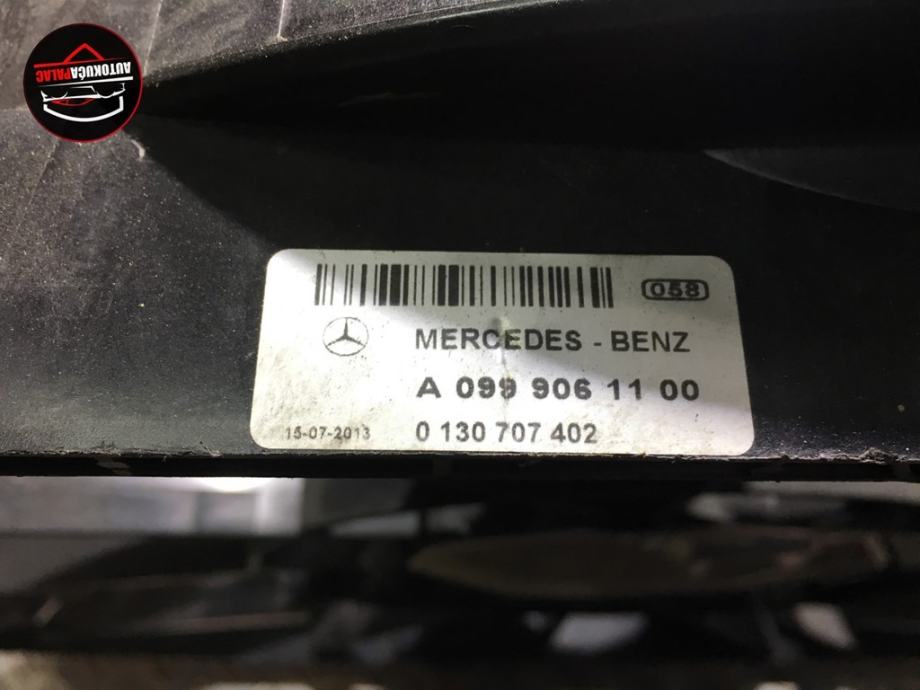Ventilator motora Mercedes W204 0130707402 A0999061100 VV178