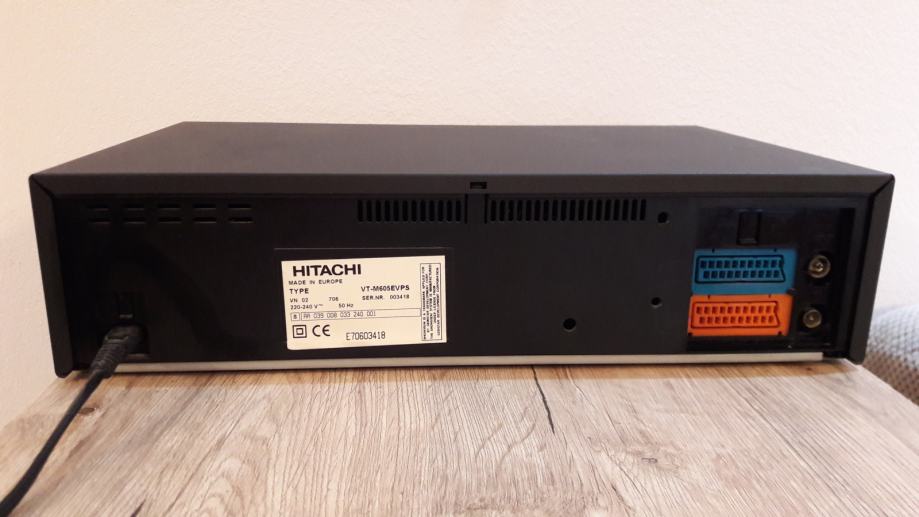 HITACHI Video Recorder VT-M605 EVPS