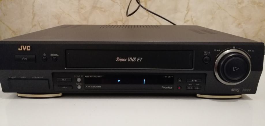 JVC S VHS video recorder