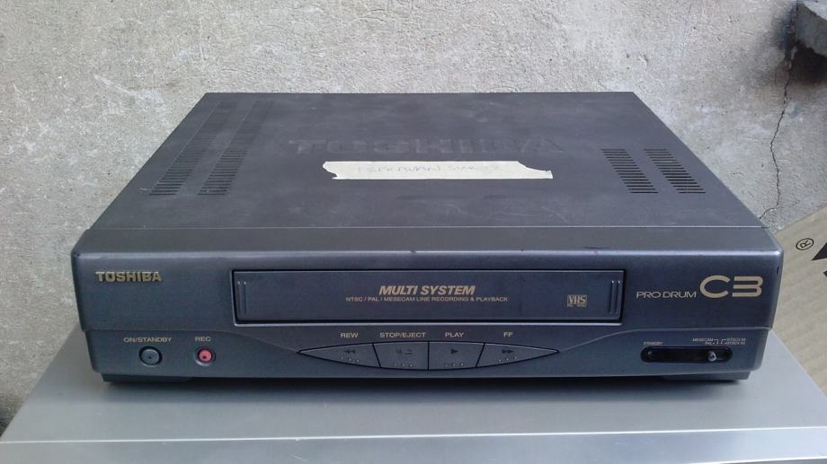 VHS video recorder player TOSHIBA VCP C3CZ