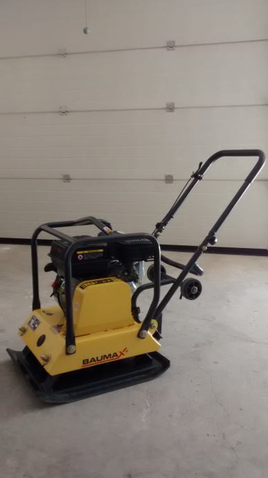 Vibro ploča VP 16/44 BAUMAX 100kg, kotači i podloga