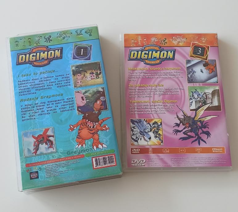 ⭐Digimon VHS i Dvd lot⭐
