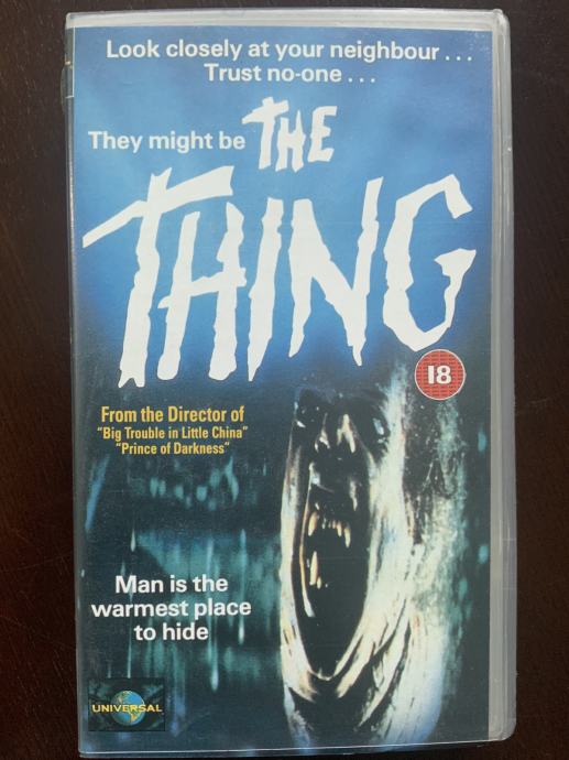 John Carpenter: THE THING - VHS