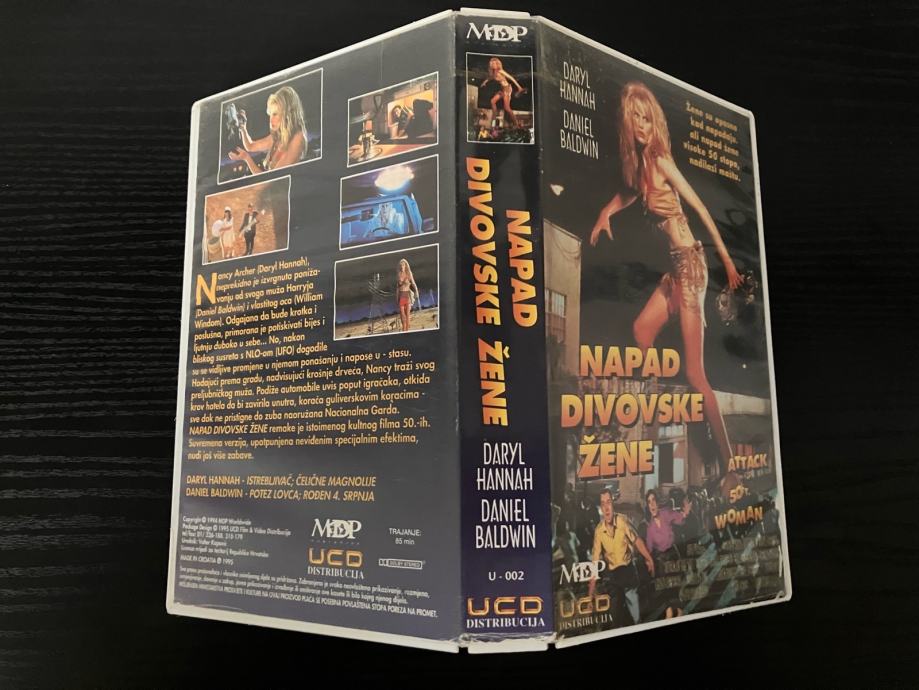 Napad divovske žene / Attack of the 50 Ft. Woman - VHS kaseta original