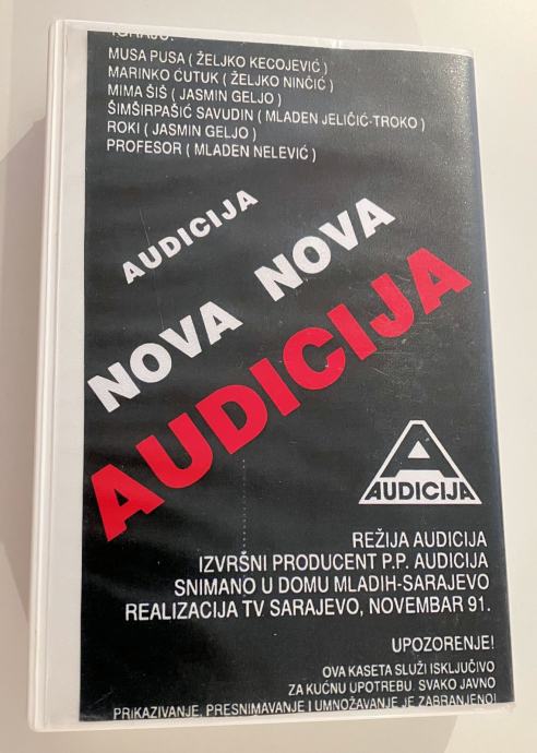 VHS Kaseta Nova Audicija