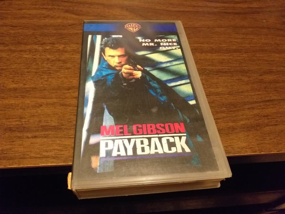 VHS KASETA PAYBACK VRAČANJE DUGA MEL GIBSON