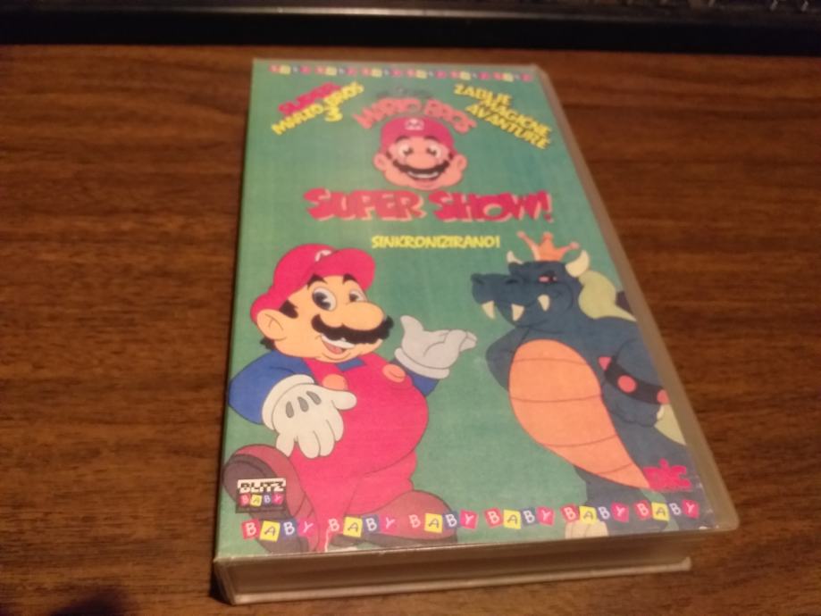 VHS KASETA SUPER MARIO BROS 3 CRTIĆ