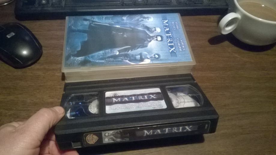 VHS MATRIX KEANU REEVES