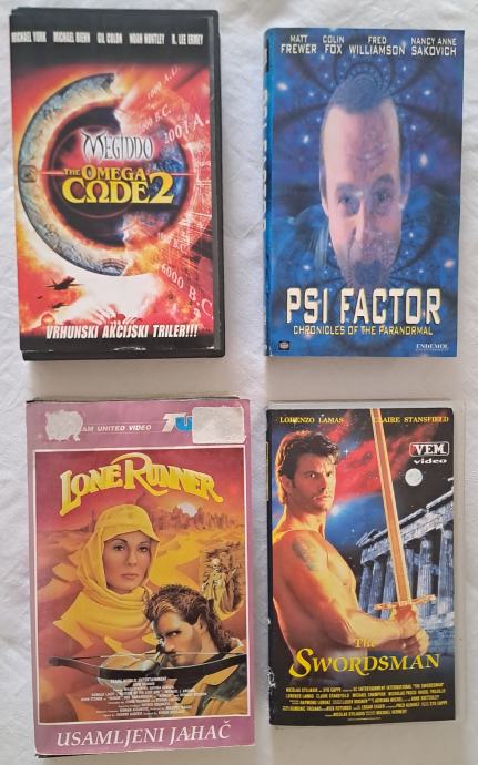 VHS razni filmovi