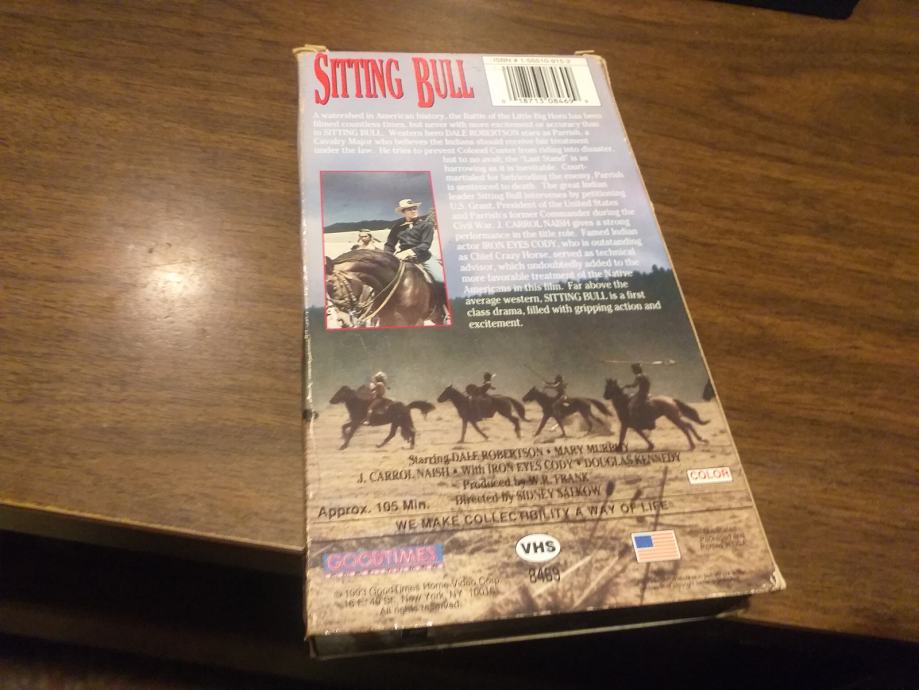 VHS SITTING BULL WESTERN