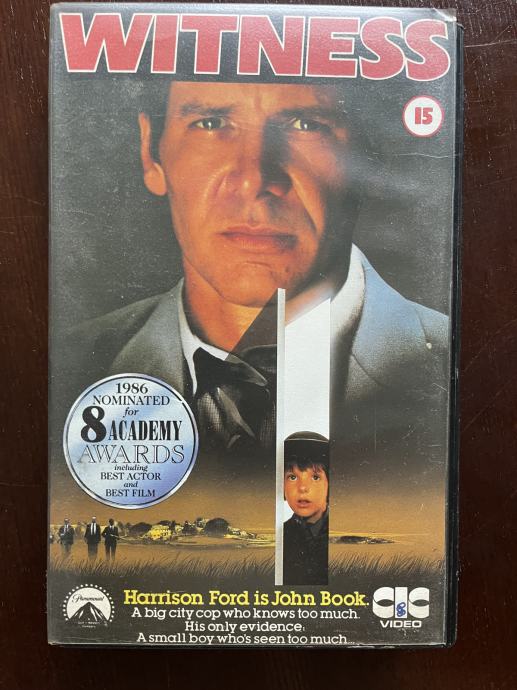 WITNESS - VHS
