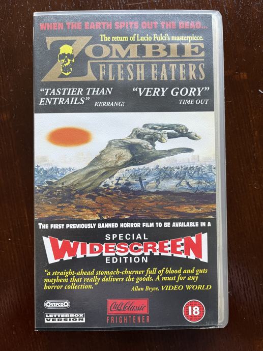 ZOMBIE FLESH EATERS - VHS