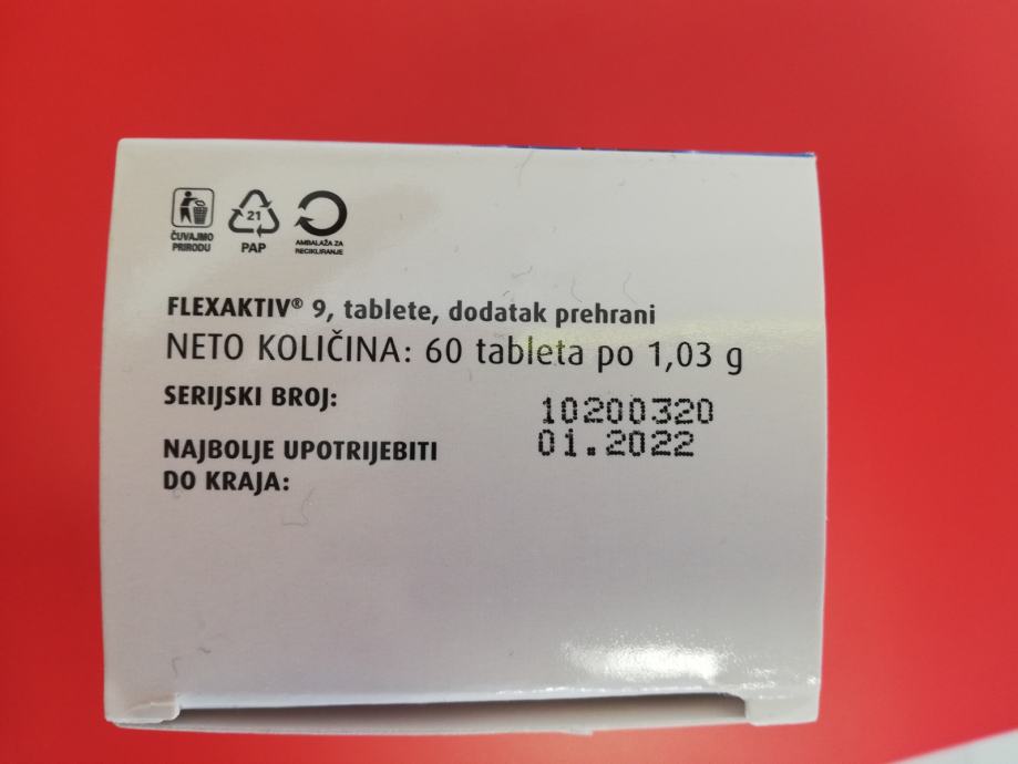 FLEXAKTIV 9, zdravlje zglobova, kostiju i hrskavice