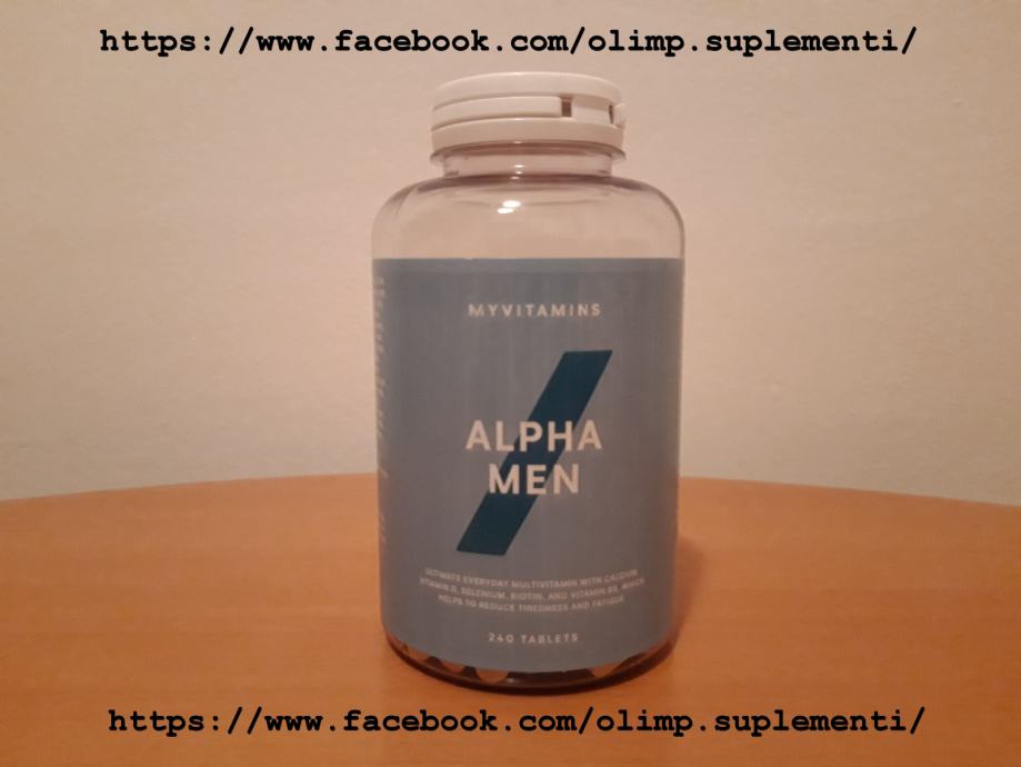 Myprotein Alpha Men 240 Capsules - 170kn