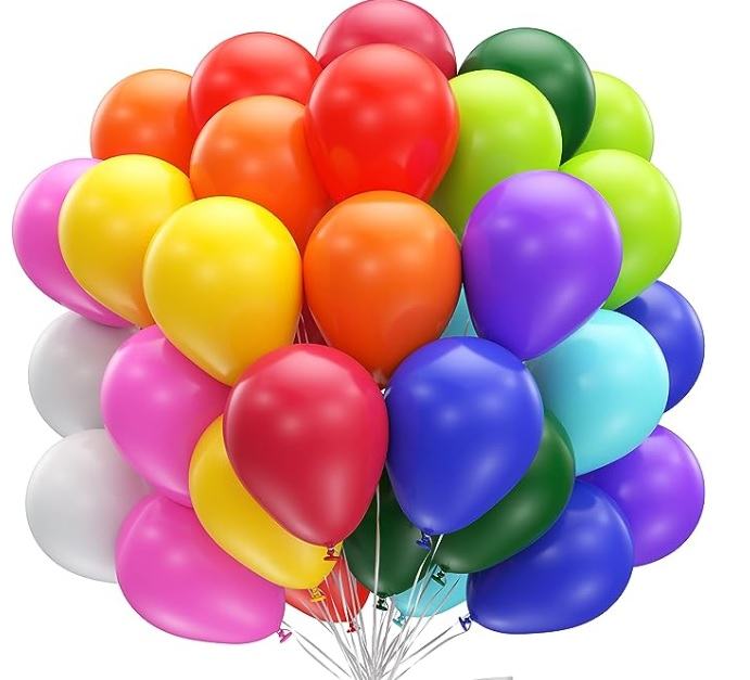 Baloni, 11 različitih boja, 100 komada