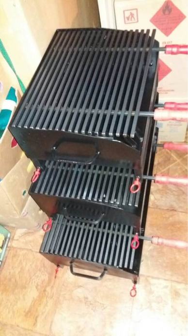 ORIGINAL LESKOVACKI ROŠTILJ S LOZISTEM I NOGARAMA! NOVO! ZAPAKIRANO!