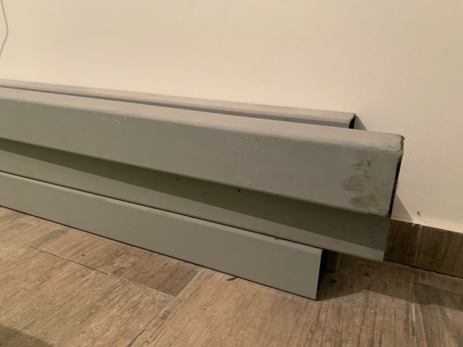 Čelične kvadratne cijevi,2m, 6 komada