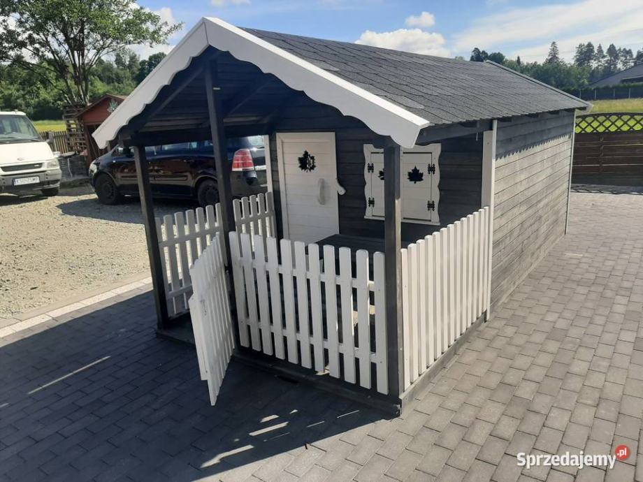 DRVENA DJEČJA KUĆA DM 1 (2,0m x 4,3m, mm)