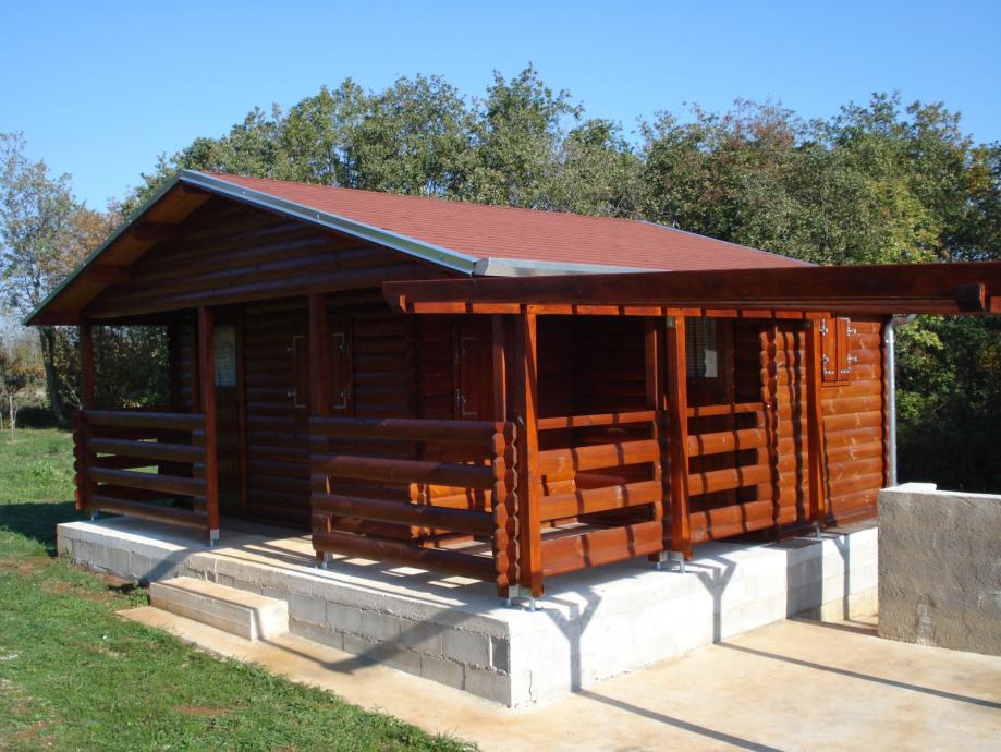 drvena montažna vikendica