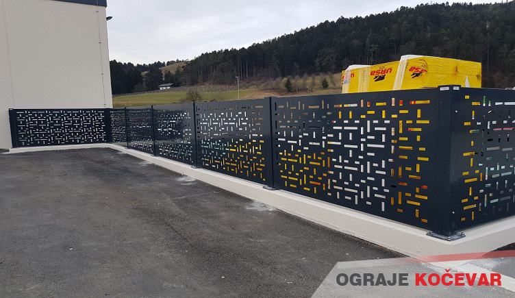 Ograde iz perforiranog lima