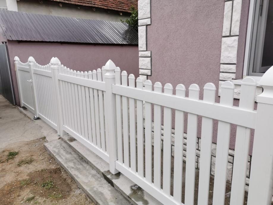 PVC letvice za ograđivanje terasa, balkona, vrtova, dvorišta...