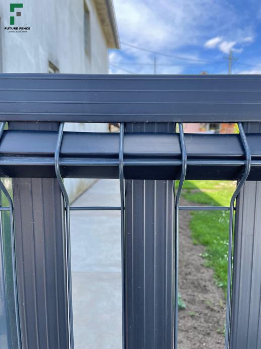 PVC letvice za ogradu (za 3D panele) – 203x205 cm – vertikalna ispuna