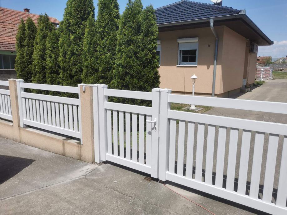 PVC ograda - model R2