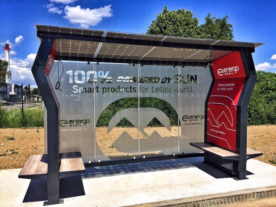 SOLAR BUS STATION-Energomobil Smart products