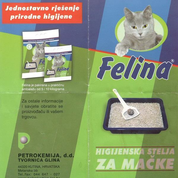 STELJA - PIJESAK za mačke vrhunske kvalitete 10kg HR PROIZVOD