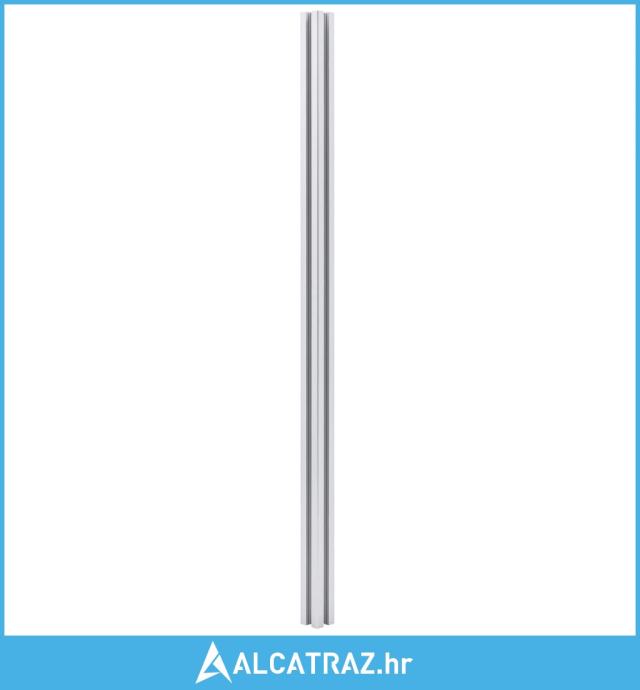 Stupovi za ogradu 3 kom aluminijski 185 cm - NOVO