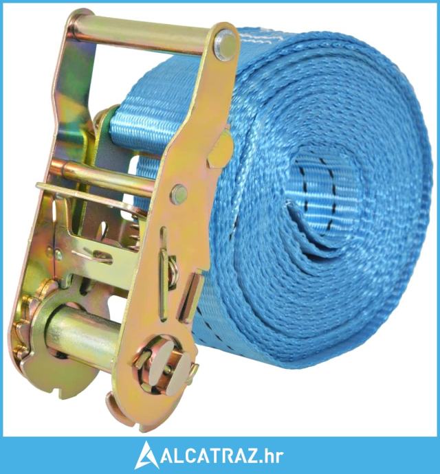 Trake za Vezanje Tereta 10 kom 2 Tone 6mx38mm Plave - NOVO