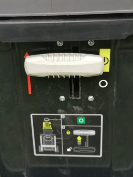 Drobilica za granje Ryobi RSH2845T, električna 2800w, nekorištena