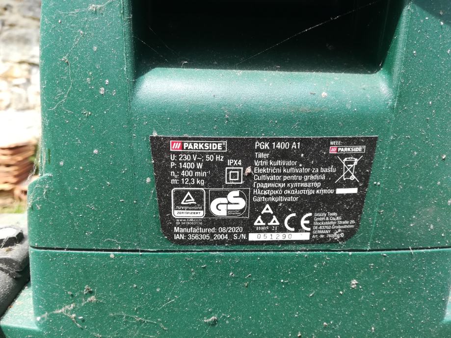 Električna freza Parkside