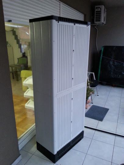 Plastični ormar iz Bauhausa