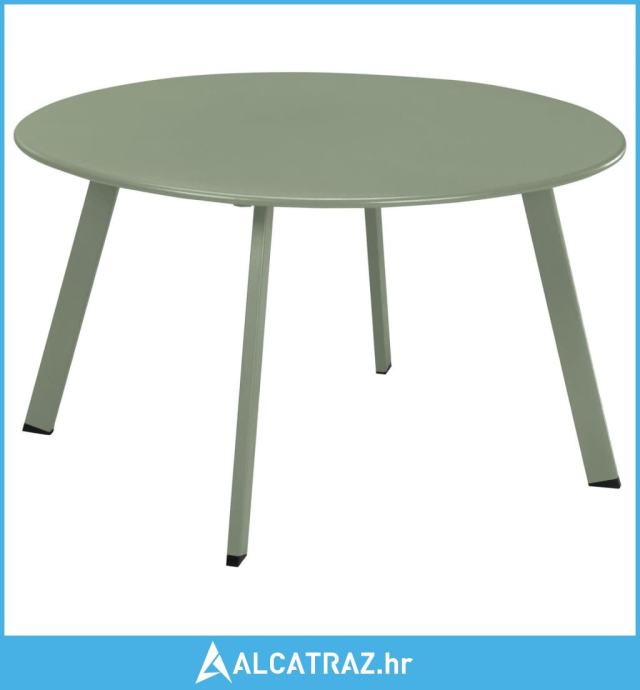 ProGarden vanjski stolić za kavu 70 x 40 cm mat zeleni - NOVO