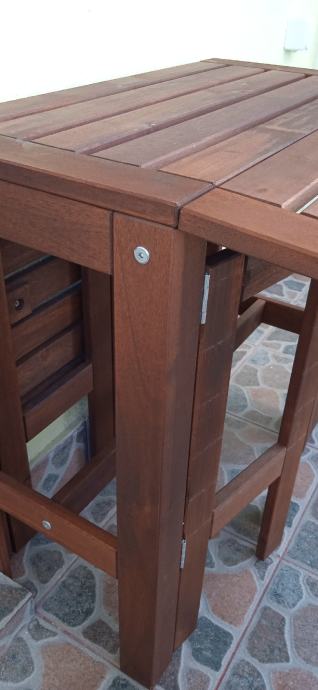 stol vanjski balkonski