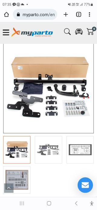 NOVA ORGINAL EURO KUKA CITROEN C3 AIRCROSS