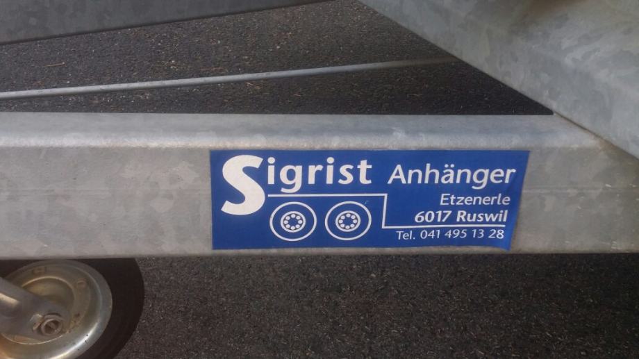 Auto prikolica anssems..plus al.konstrukcija i cerada..navoz i vitlo ...