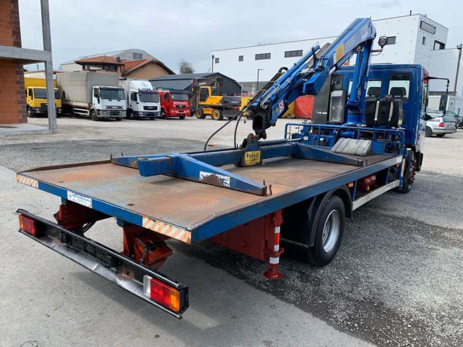 Iveco Eurocargo 100E180 Pauk Kran Fassi F95 + kriz za vozila, 2002 god.