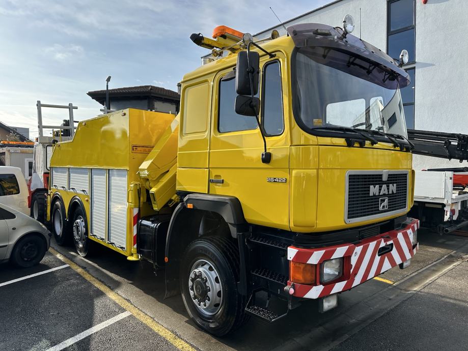 MAN 26.422 4x4 ALLRAD 6x4 ABSCHLEPPWAGEN LKW&BUS, 1995 god.