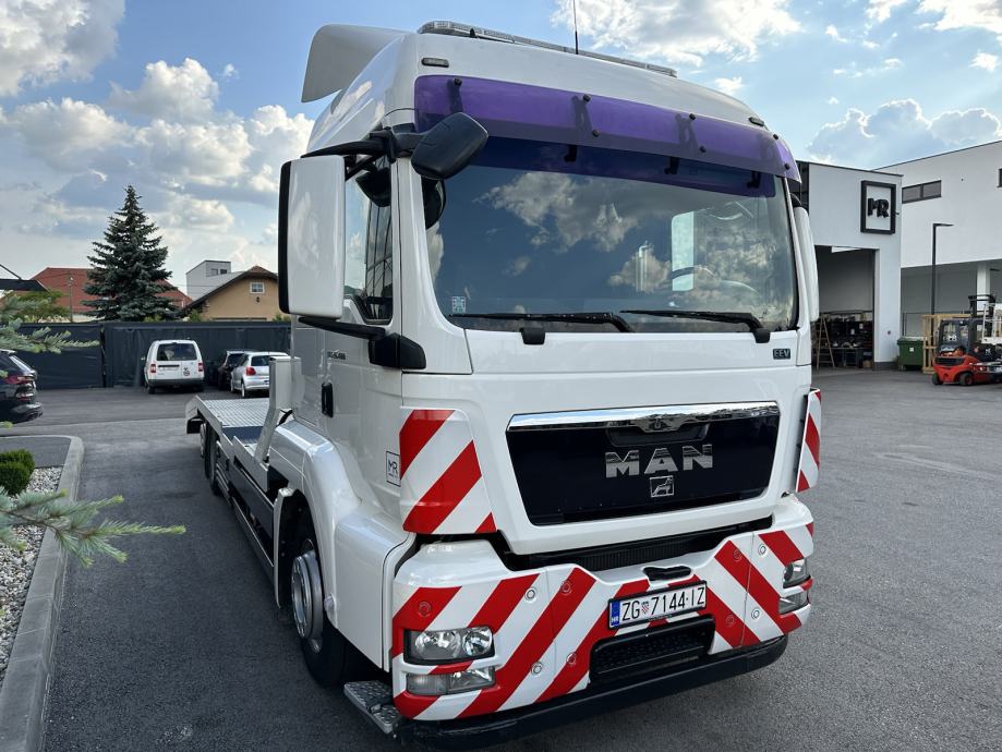 MAN TGS 26.400 eev 6x2 Navoz 8m Vucna Sluzba za vilicare strojeve, 2010 ...