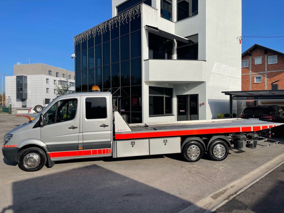 Mercedes Sprinter 719 cdi 7.sjedala Alu hydro platforma brille, 2013 god.