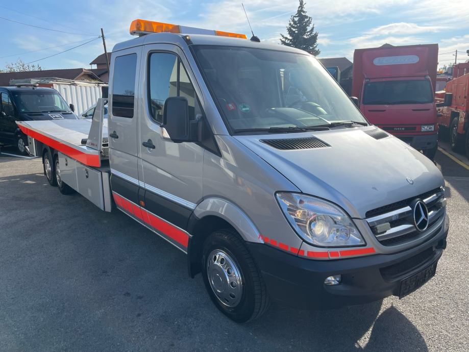 Mercedes Sprinter 719 cdi 7.sjedala Alu hydro platforma brille, 2013 god.