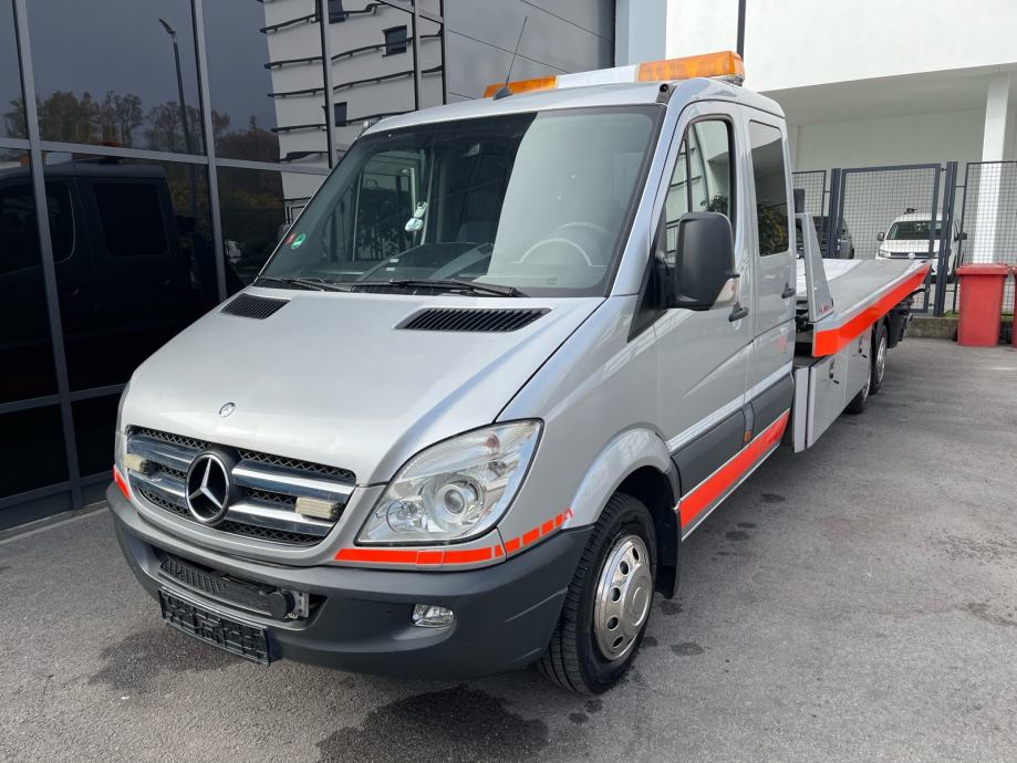Mercedes Sprinter 719 cdi 7.sjedala Alu hydro platforma brille, 2013 god.