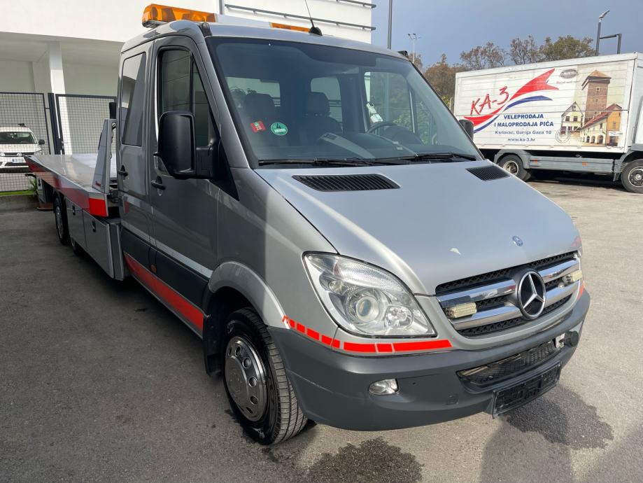 Mercedes Sprinter 719 cdi 7.sjedala Alu hydro platforma brille, 2013 god.