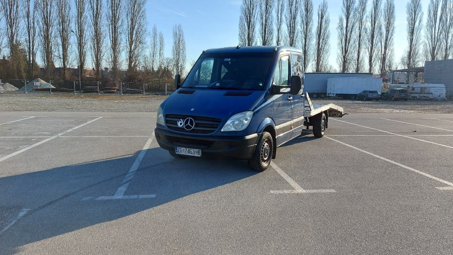 Mercedes Sprinter Vučna 3.5t B-Kategorija,Webasto,Klima,Pločica 7t ...