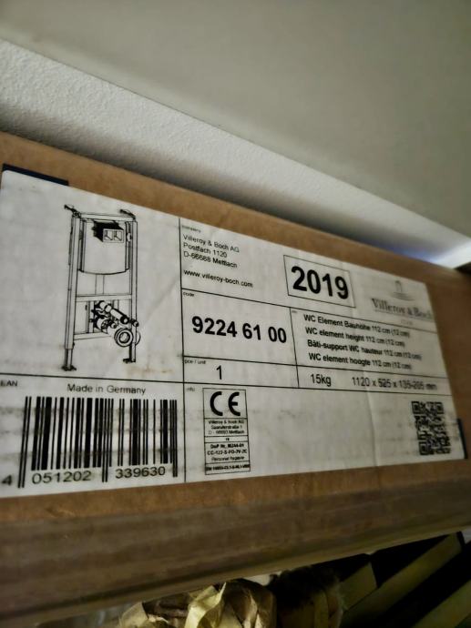 92246100 Villeroy Boch WC Element Novo