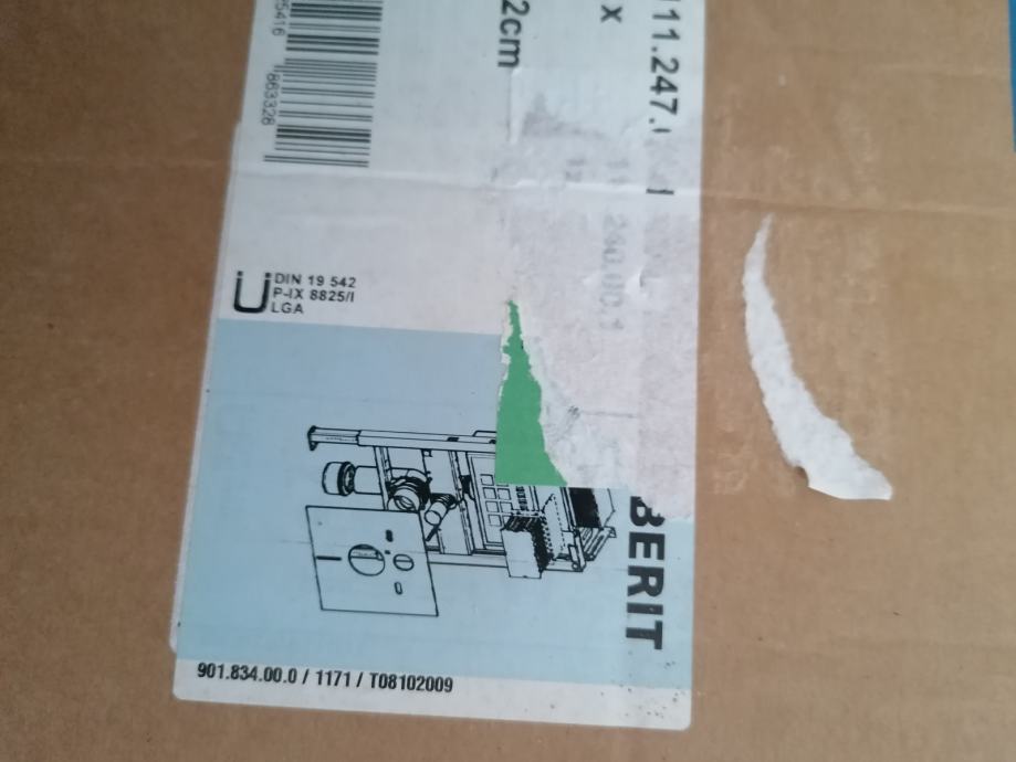 GEBERIT UGRADBENI VODOKOTLIĆ I UGRADBENA KONZOLA ZA UMIVAONIK