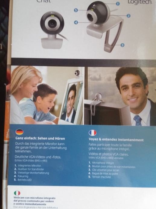 Logitech web kamera